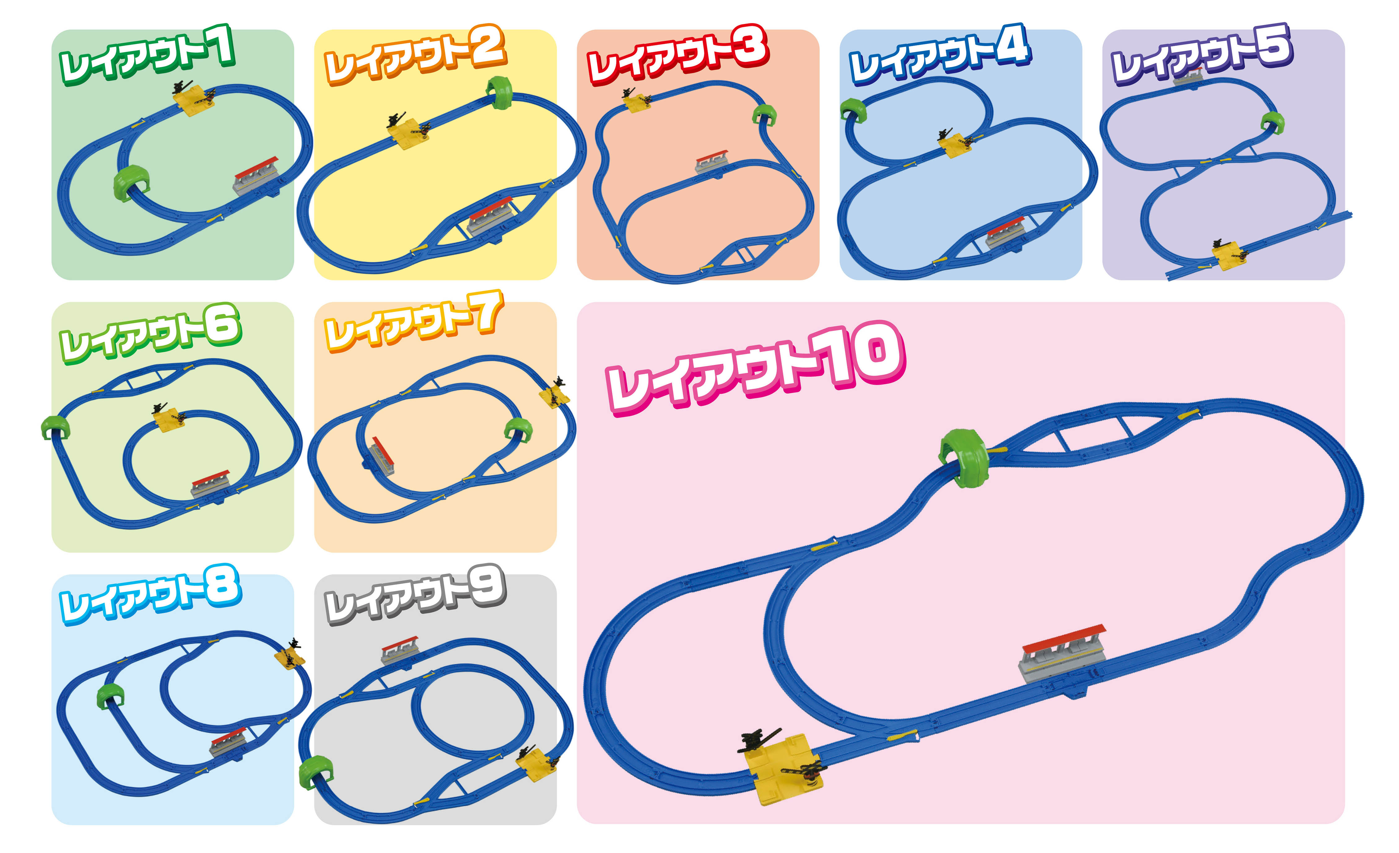 PLARAIL BASIC RAIL KIT | Takara Tomy Asia